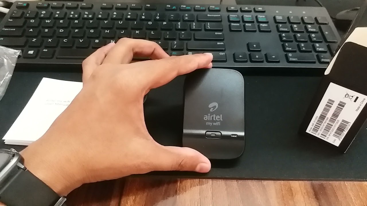 Airtel My WIFI || Setup Airtel 4G Hotspot || Airtel 4G Hotspot || - YouTube