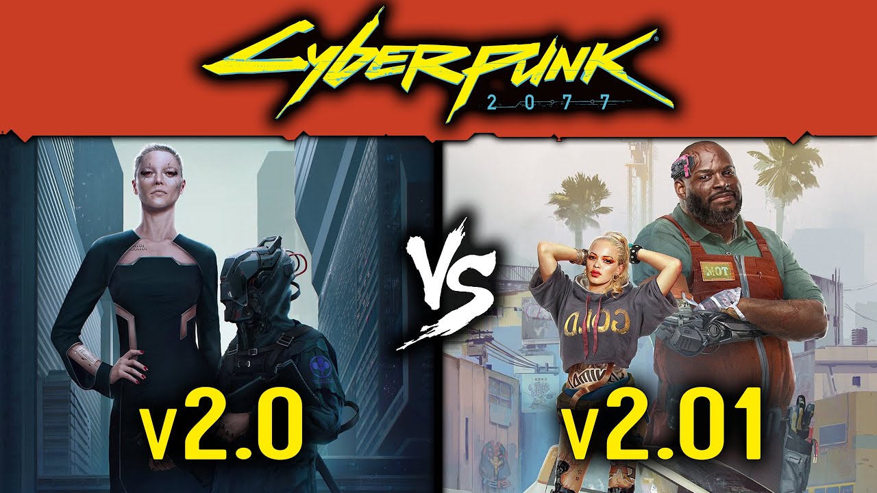 Cyberpunk 2077 PC version 2.0 vs 2.01 | patch 2.0 vs 2.01 - YouTube