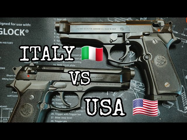Beretta M9 Vs 92fs 92 FS, Semiauto Pistol | Beretta