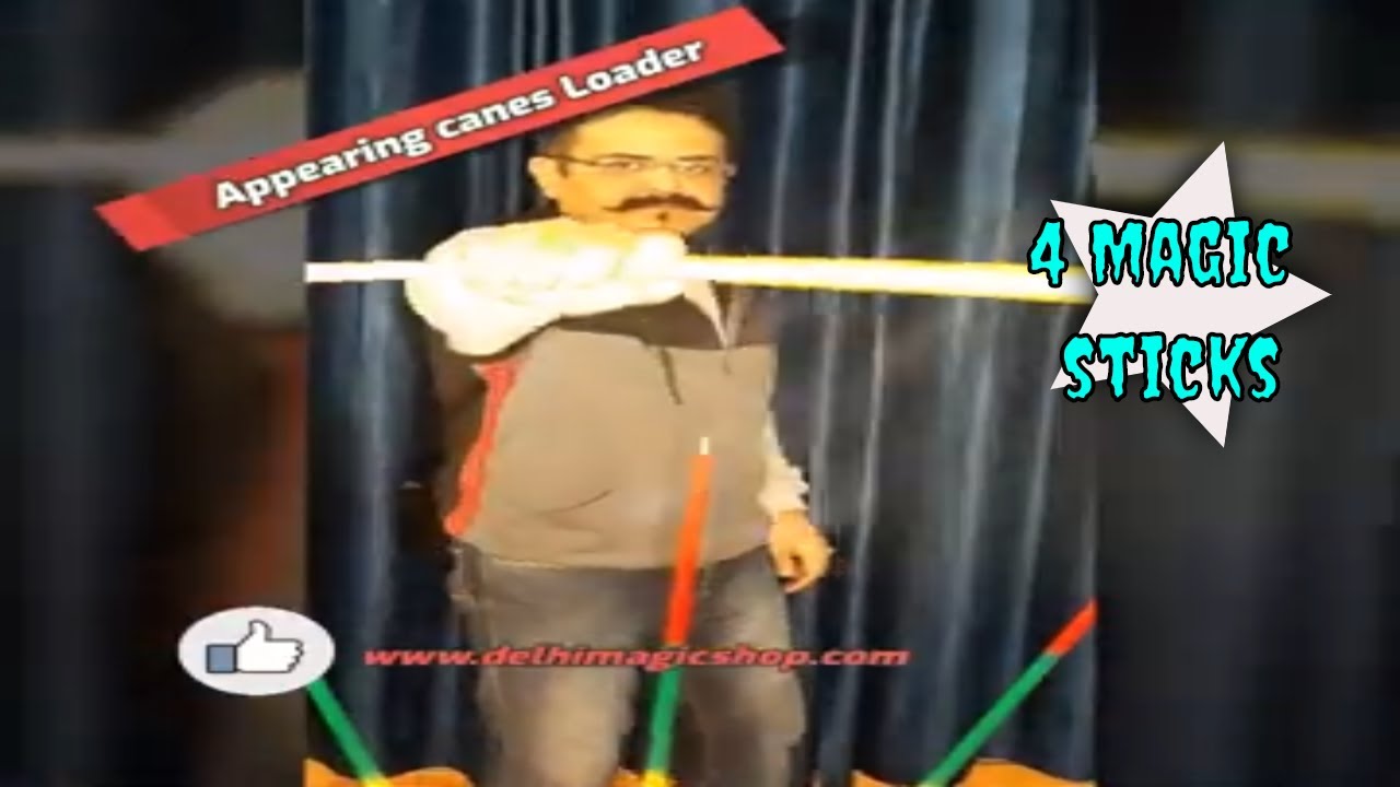 Magic for stage magicians - Magic Sticks in Magic Shop - YouTube