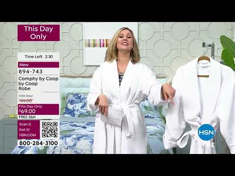 Comphy by Coop PlushSpa Robe - YouTube