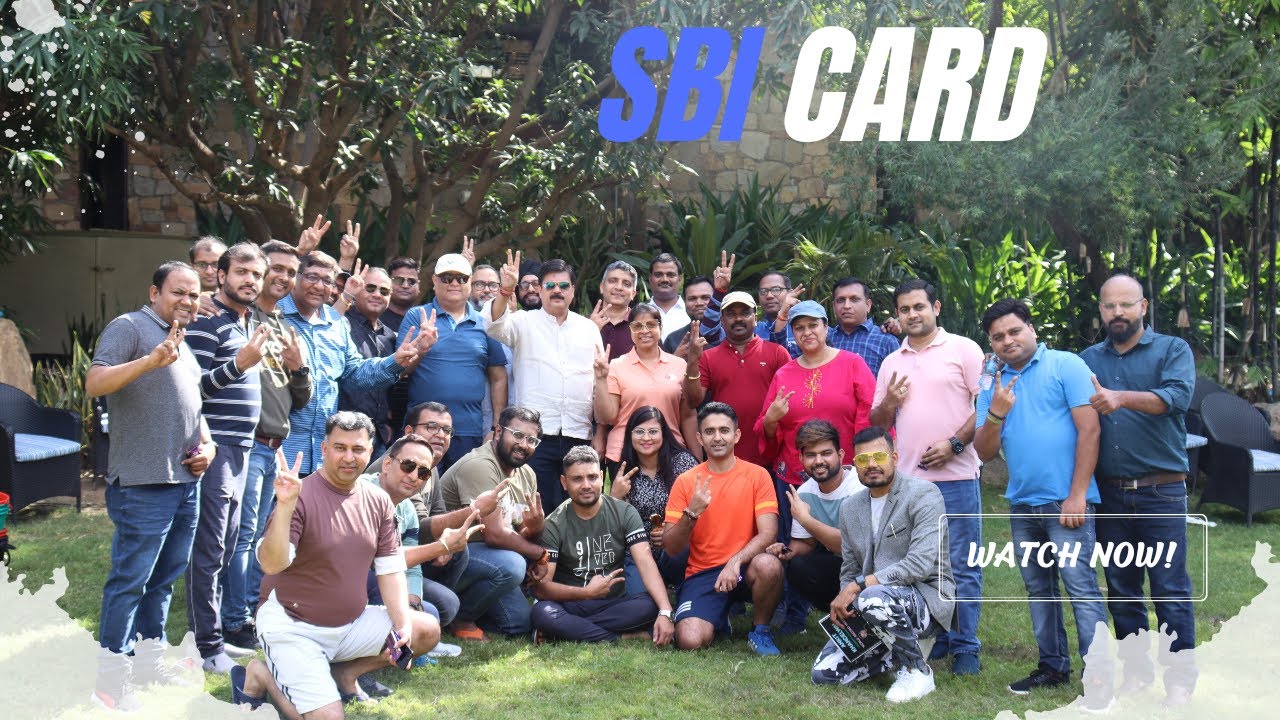 SBI card Team building activities hosted by Ankit Khandelwal / best ...
