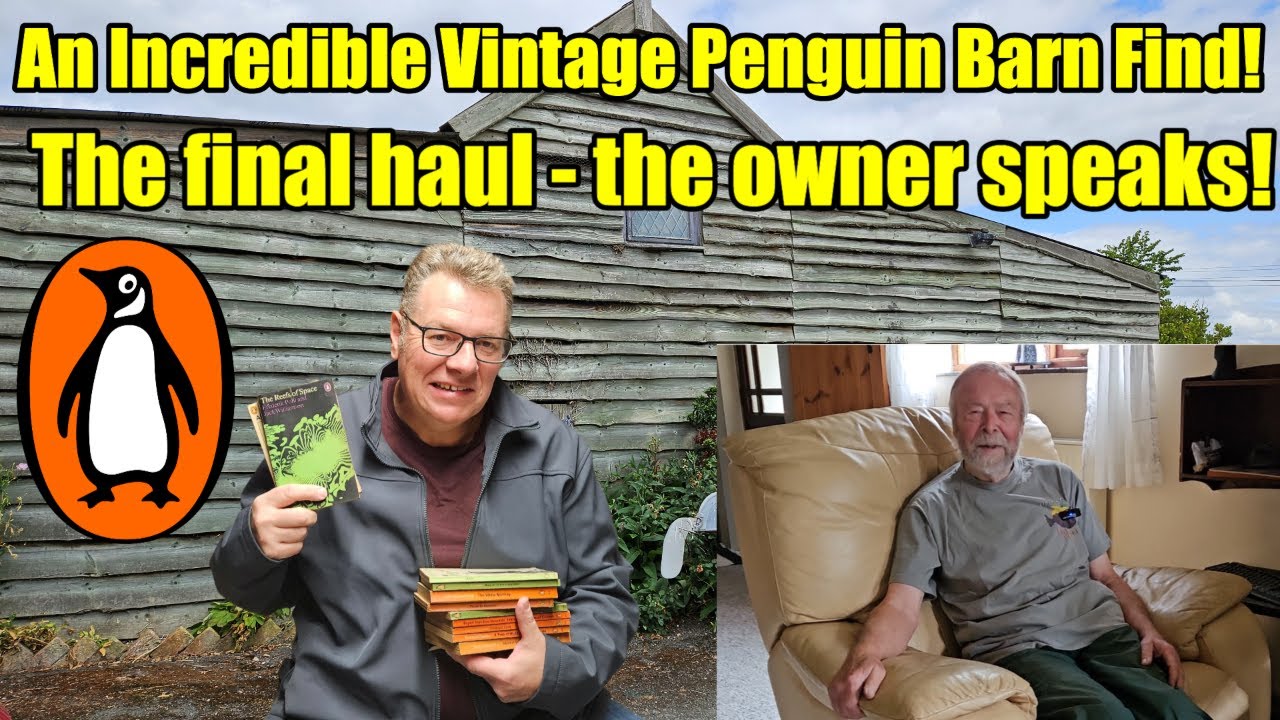 An Incredible Vintage Penguin Books Barn Find - The Final Haul + The ...