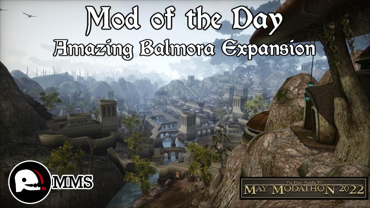 Morrowind Mod of the Day - Amazing Balmora Expansion Showcase - YouTube