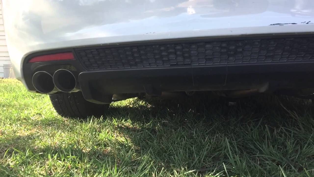 G8 v6 with solo axle-back exhaust - YouTube