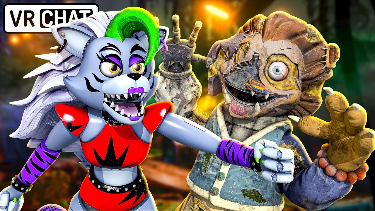 Roxanne Wolf VS The MASCOT in VRCHAT - YouTube