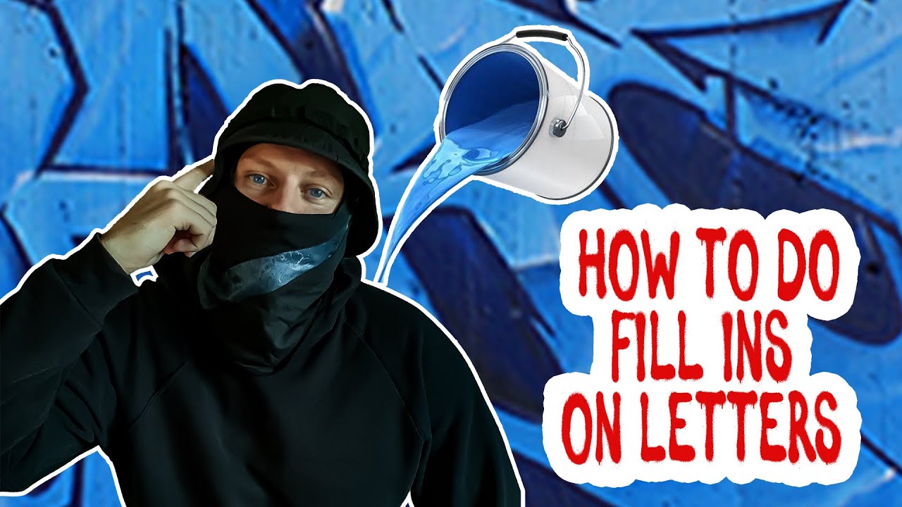 Graffiti FILL IN'S Tutorial - YouTube