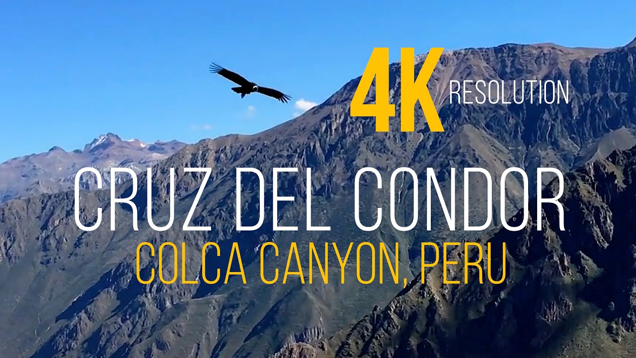 Cruz del Condor Peru 4K ULTRA HD - Colca Canyon, PERU - YouTube