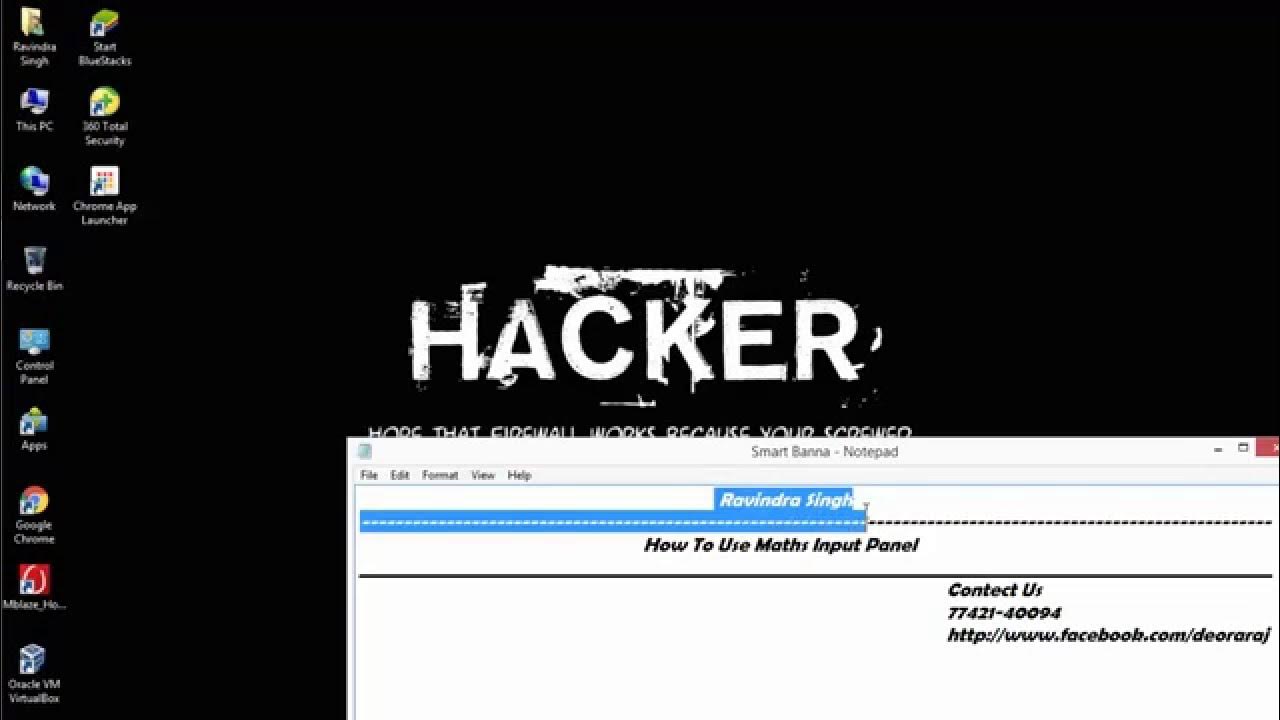 How To Use Maths Input Panel - YouTube