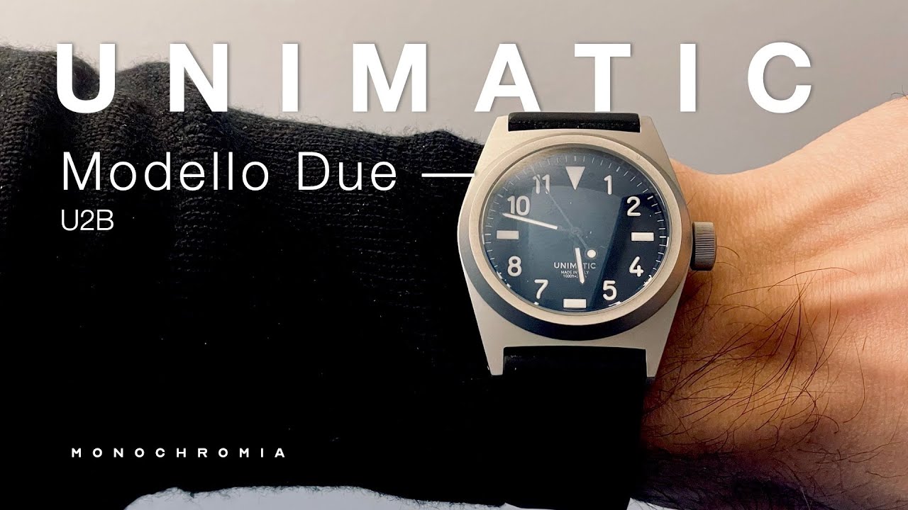 Unimatic Modello Due U2B – The Best Minimalist Watch | Review - YouTube