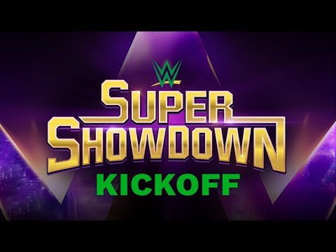 WWE Super ShowDown Kickoff: June 7, 2019