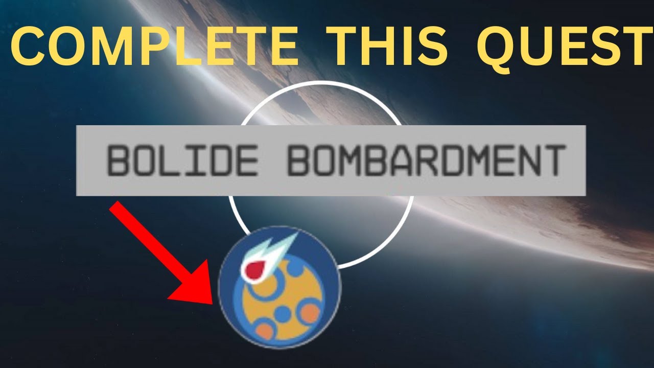 Locate bolide bombardment in Alpha Tirna-quest - YouTube
