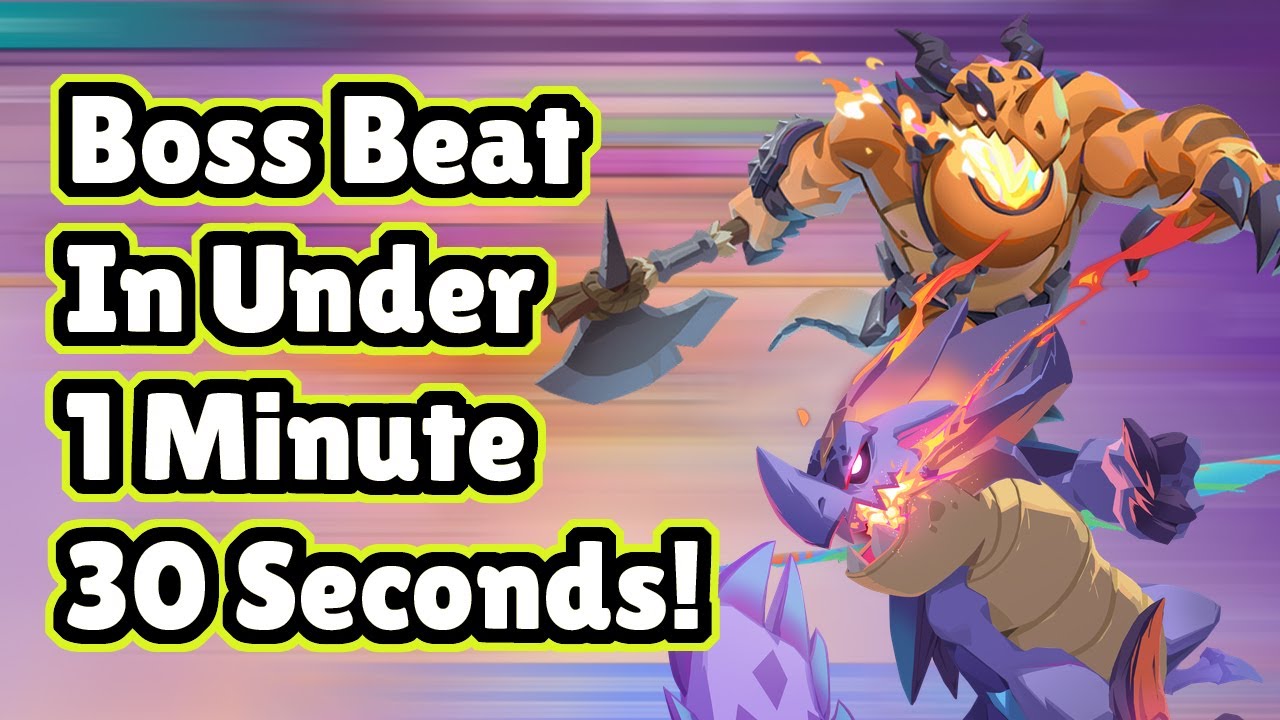 How To Beat Boss Beat In Under 1 Minute 30 Sec In MO.CO! - YouTube