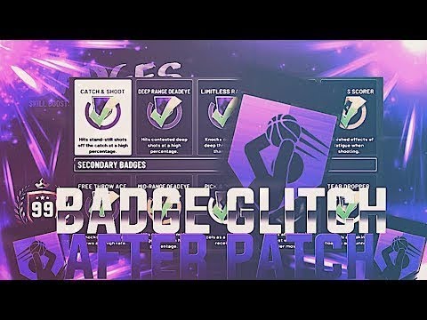 NEW NBA 2K19 BADGE GLITCH AFTER PATCH MAX BADGES in 45 Mins HOF BADGE ...