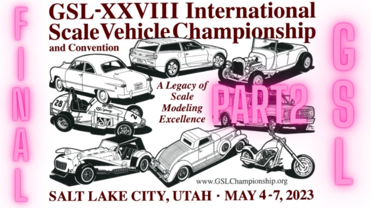 SALT LAKE CITY GSL MODEL CAR SHOW 2023 PART2 - YouTube