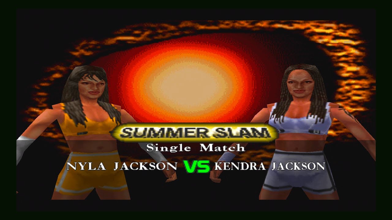 WWF No Mercy-Nyla Jackson Vs Kendra Jackson(Hard) - YouTube