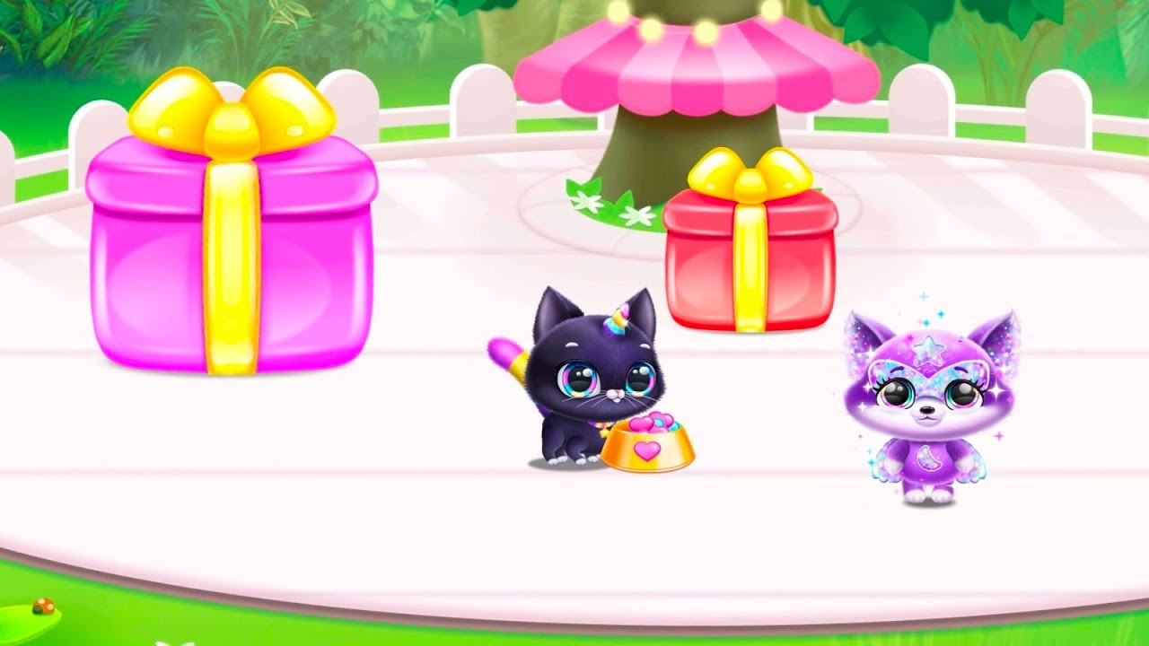 Fluvsies Cute Kitty Food For Cute Pet - YouTube