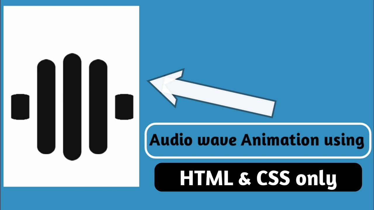 CSS3 - Music Waves Loading Animation | Great official | - YouTube