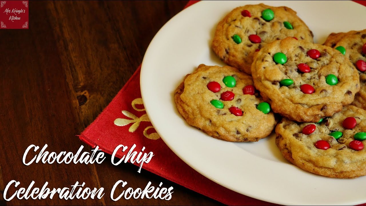 Chocolate Chip Celebration Cookies - YouTube