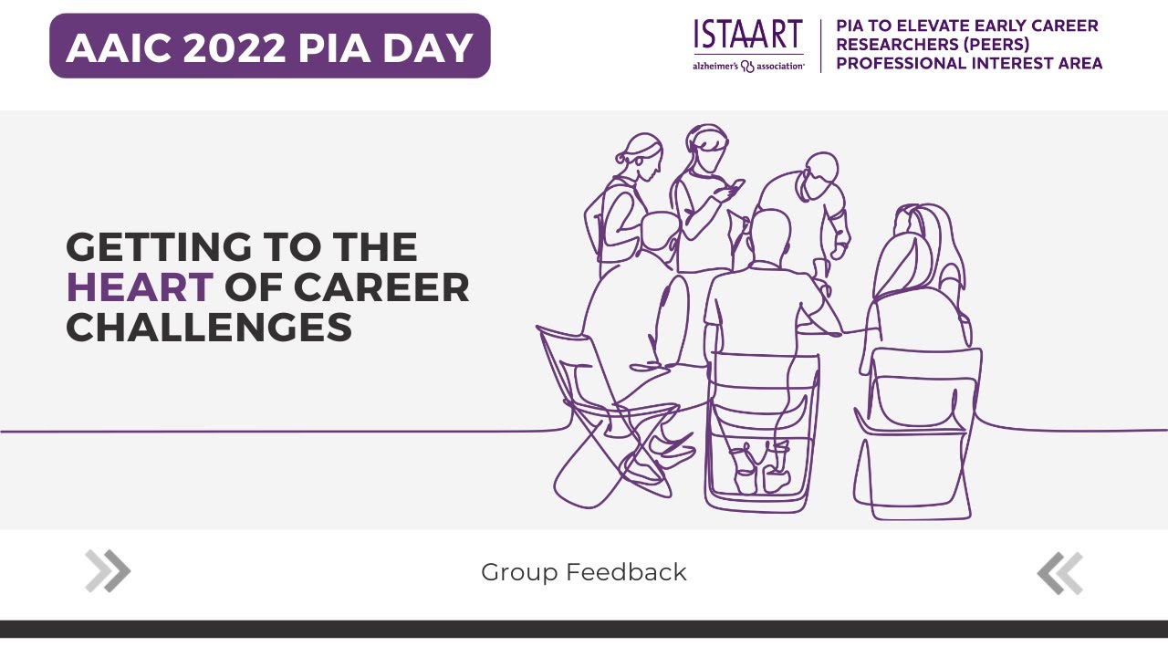AAIC 2022 PIA Day - Getting to the root of career challenges - YouTube