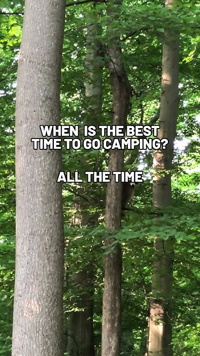 The best time to go camping is all the time! - YouTube