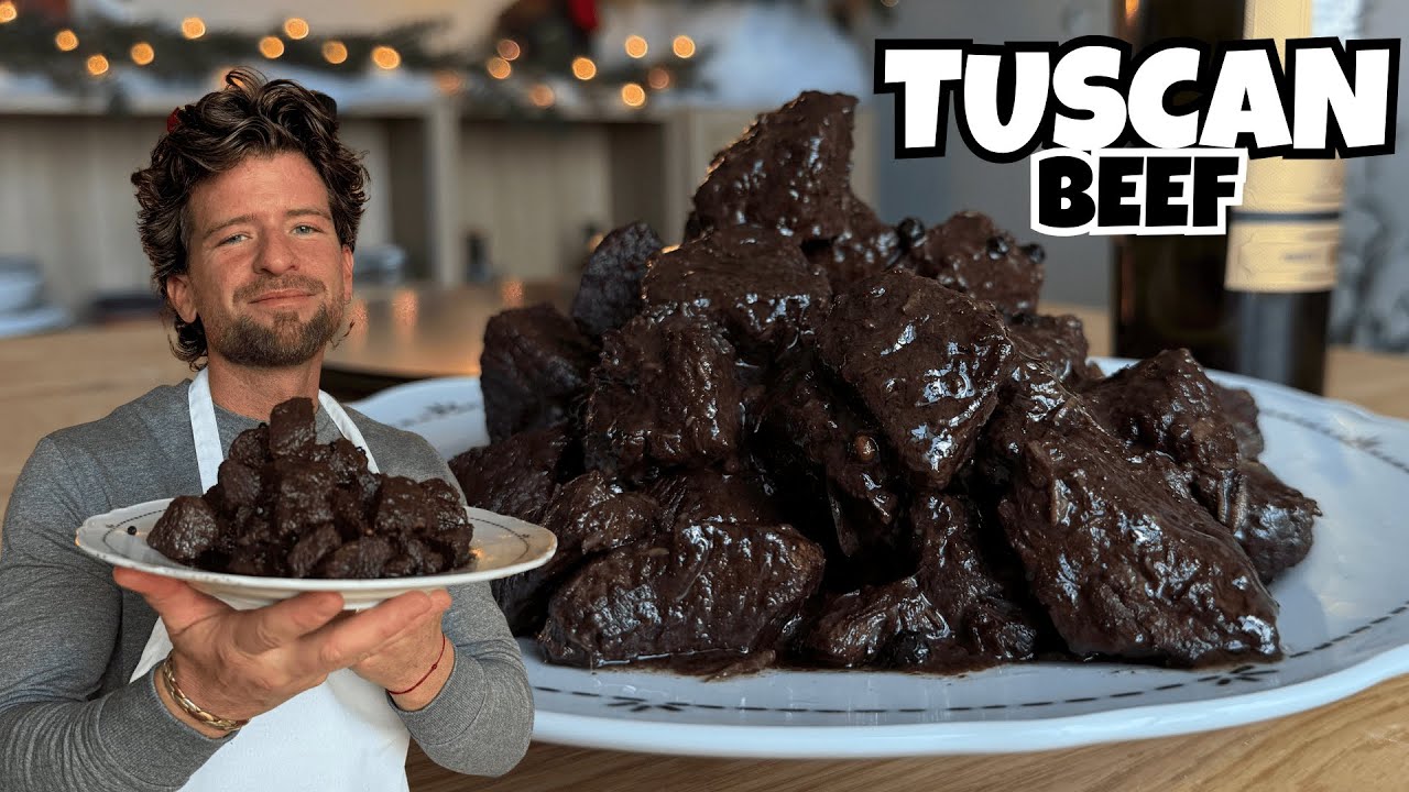 Tuscan Peposo Beef Stew | Authentic Italian Recipe - YouTube