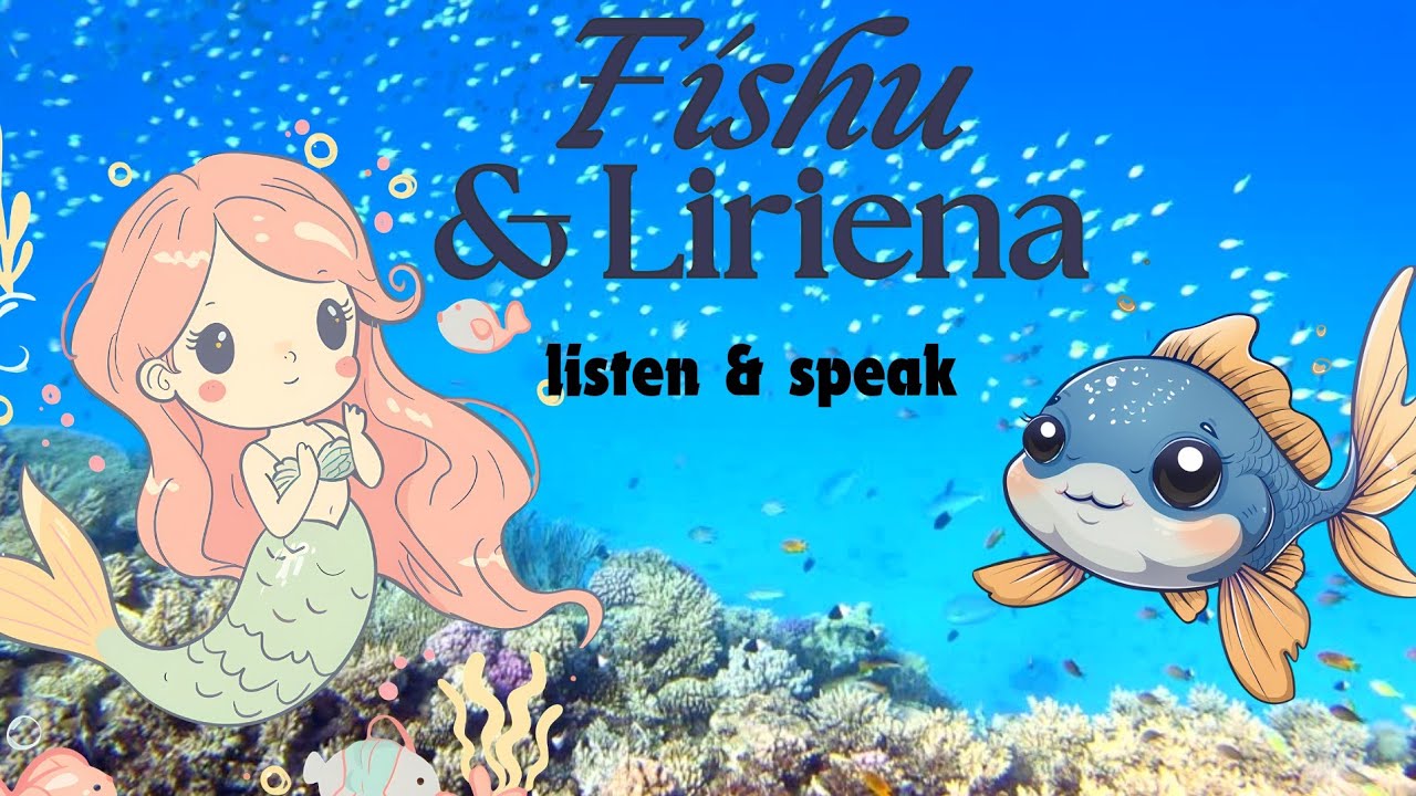 Fishu🐟 & Liriena l English cartoon for kids l learn English l #kids # ...