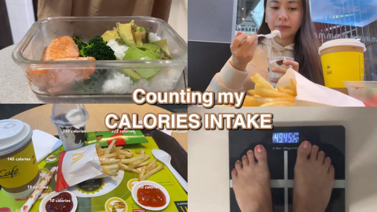 Counting my Calories Intake - YouTube
