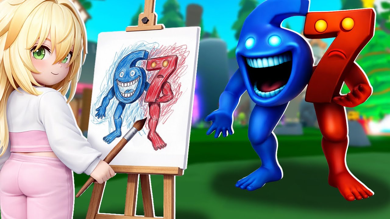 Я рисую БРЕЙНРОТОВ из Brainrot Evolution в Drawing Brainrots Tycoon ...