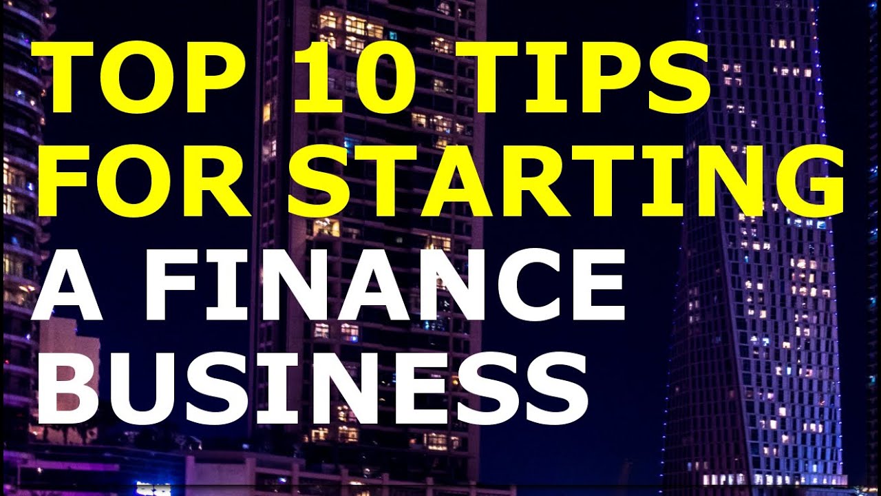How to Start a Finance Business | Free Finance Business Plan Template ...