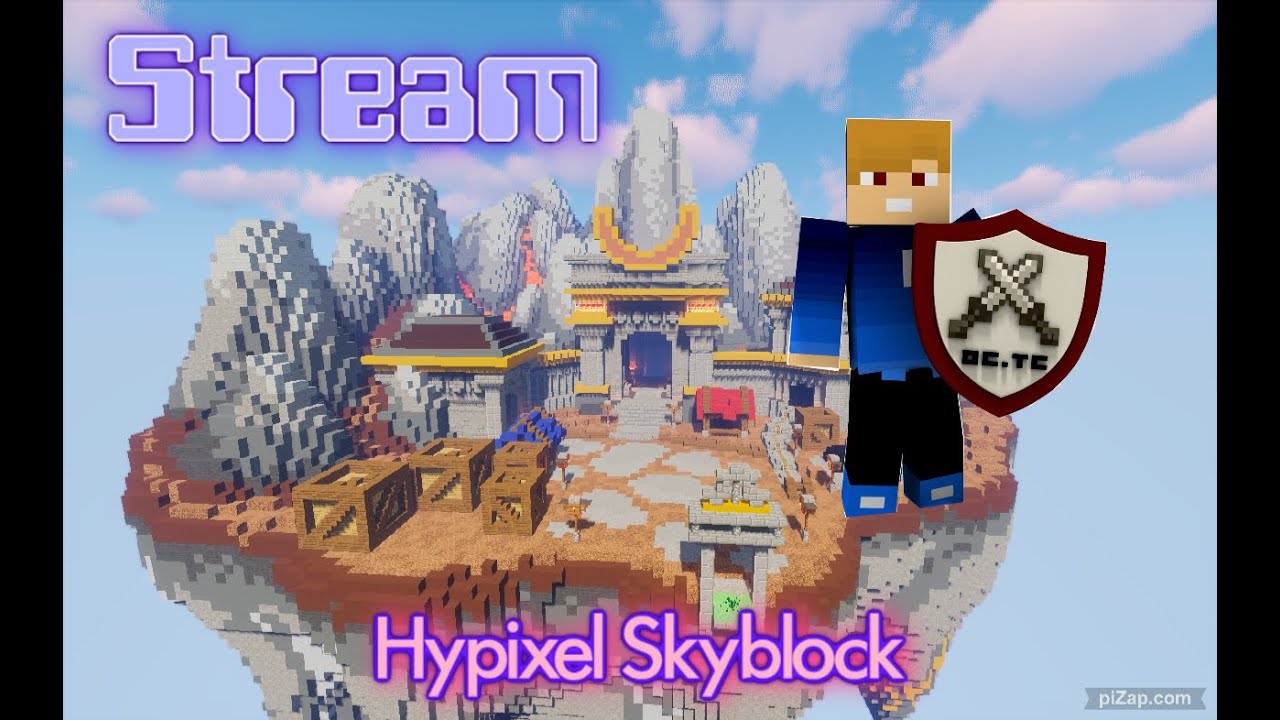 Stream на Hypixel Skyblock | Занимаемся делами - YouTube