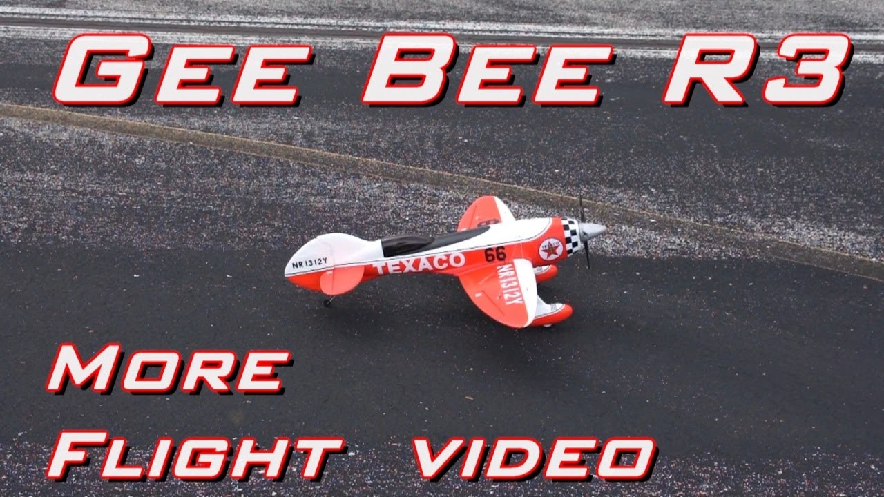 Gee Bee R3 More Flight Video - YouTube