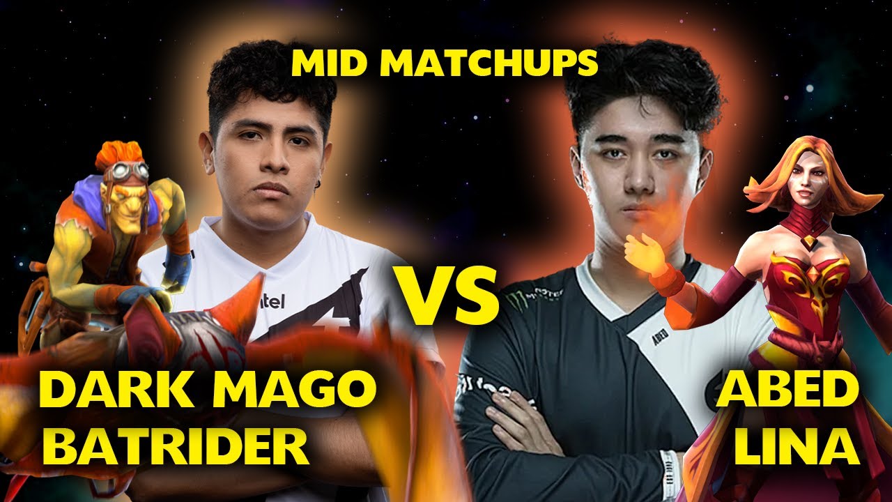 Abed vs Darkmargo- Lina vs Batrider - Mid lane Dota 2 - Player ...