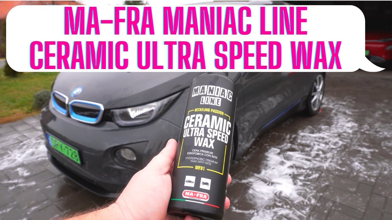 Ma-Fra Maniac Line Ceramic Ultra Speed Wax test - YouTube