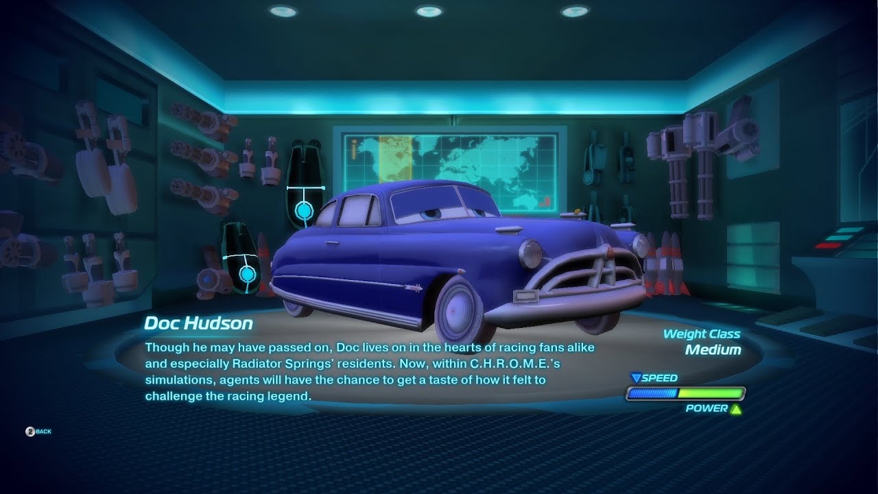 Cars 2 PC - Doc Hudson Gameplay - YouTube