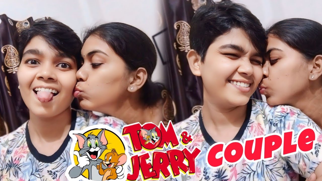 Tom & Jerry Couple 🤪😂 Lesbian Couple From Kolkata 🏳️‍🌈@Ghutu_Baban #love #couple #tomboy #lgbt ...