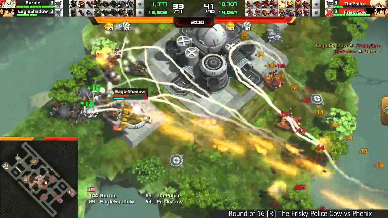 Double Kill Tourney: Ro16 [R] The Frisky Police Cow v Phenix - YouTube