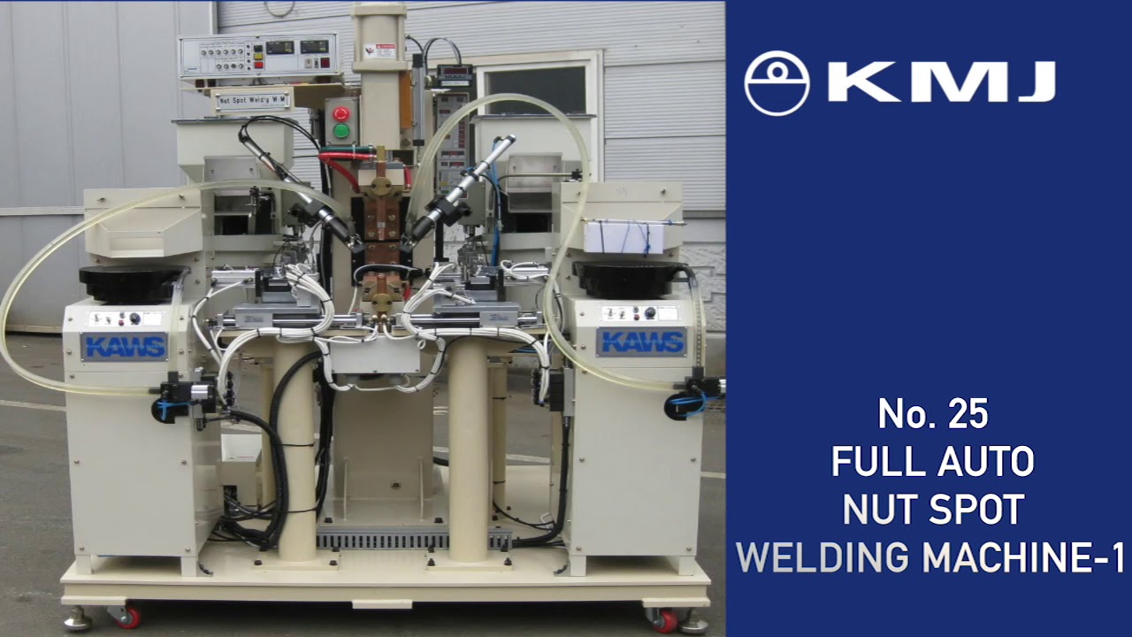 No 25 FULL AUTO NUT SPOT WELDING MACHINE 1 - YouTube