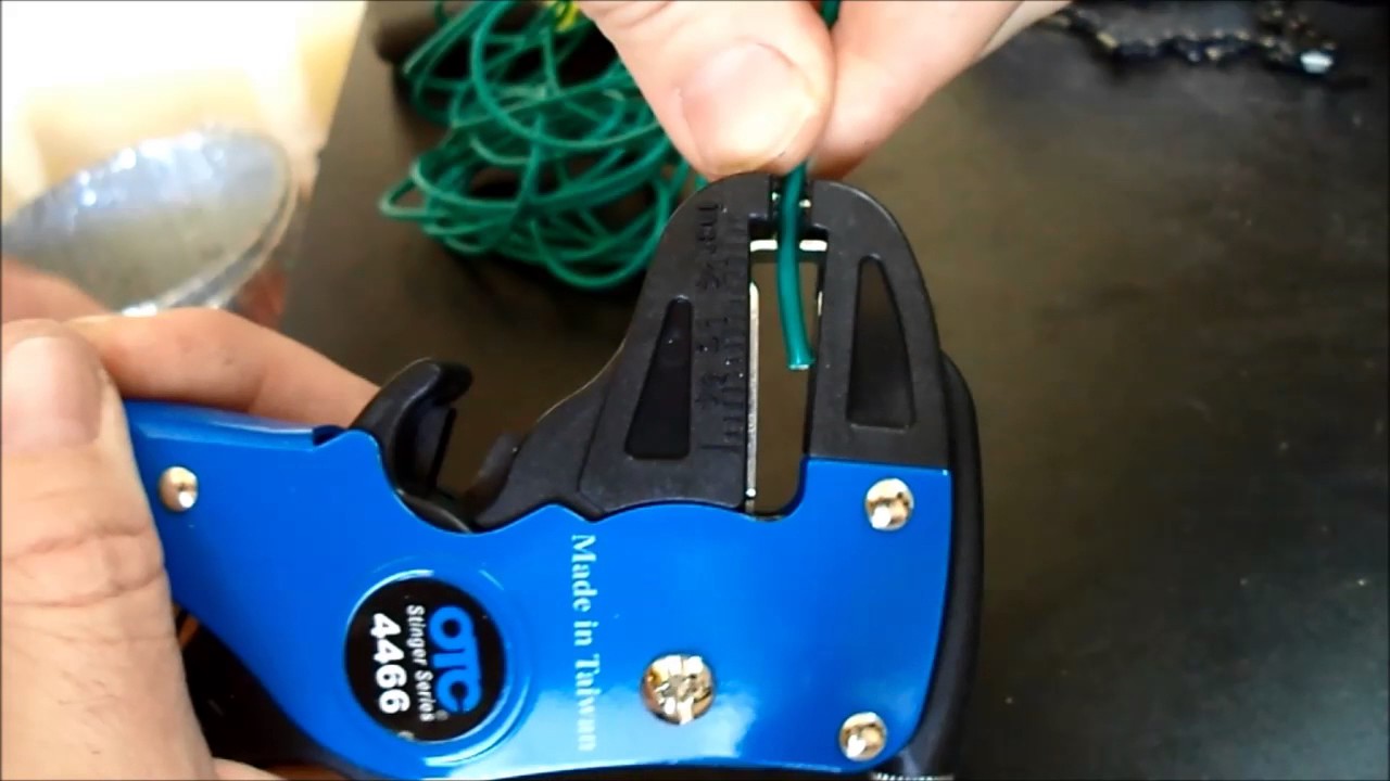 How To Use Wire Stipper - YouTube