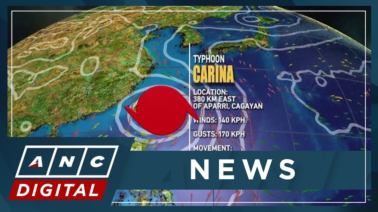 Typhoon Carina brings rains, powerful winds to parts of Luzon and ...