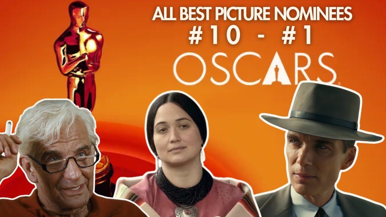 Best Picture Nominees Ranked - 2024 Academy Awards - YouTube