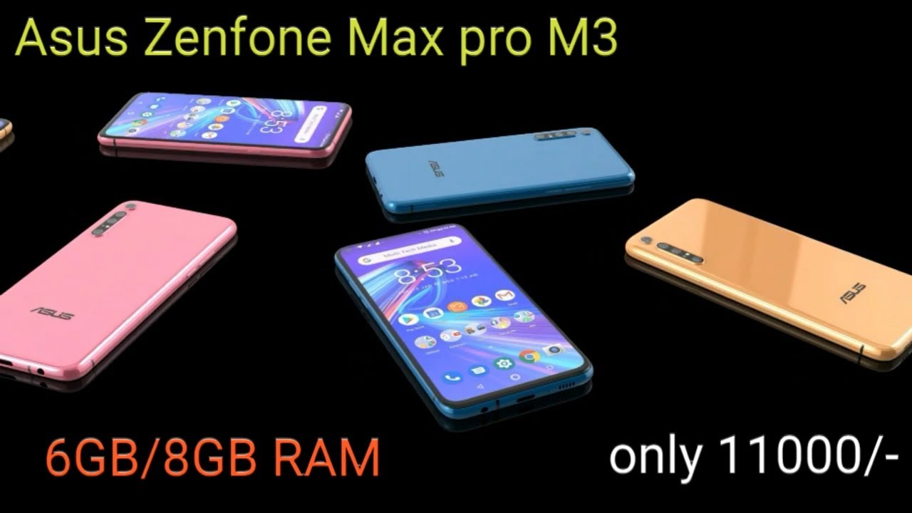 Asus Zenfone Max pro M3 official video | Asus Zenfone Max pro M3 ...