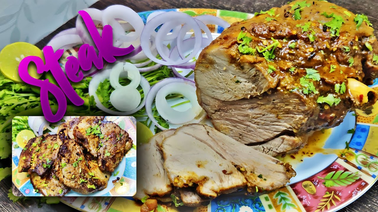 Mutton Steak Roast | Steam Roast Recipe | Eid Ul Azha Special Recipe ...