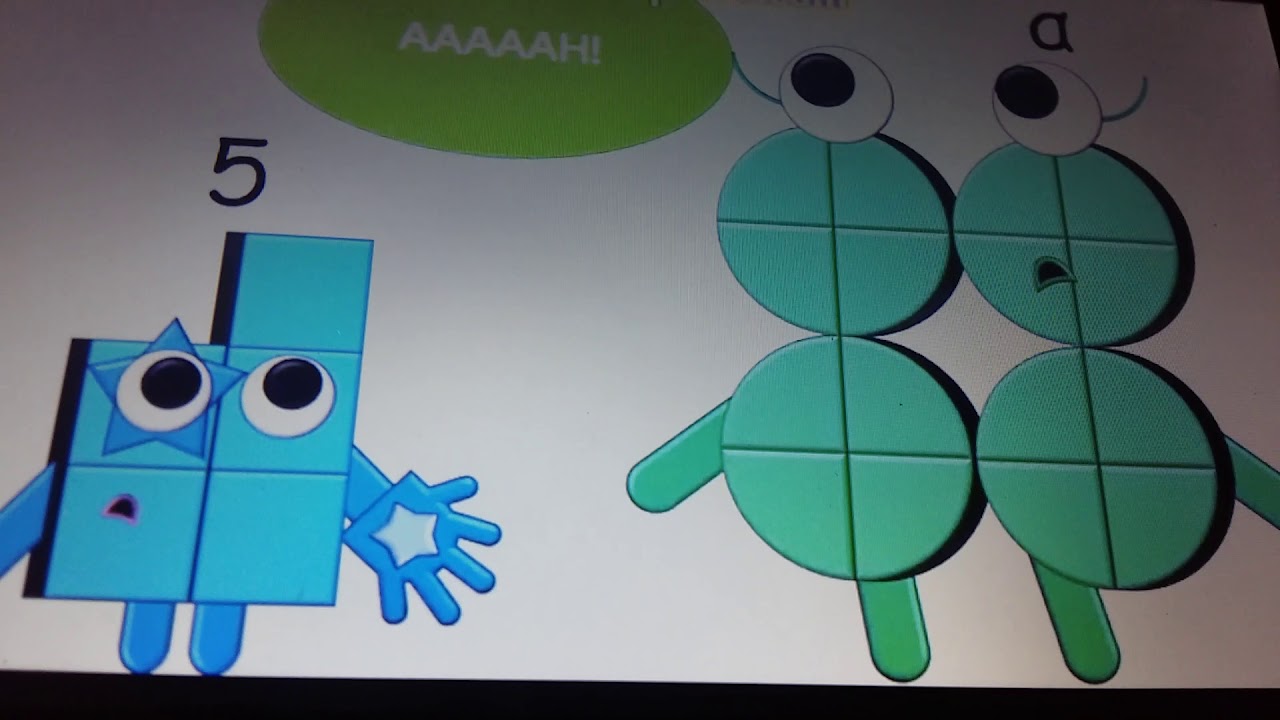 Numberblocks animation pi five/upsilon (fandub) - YouTube