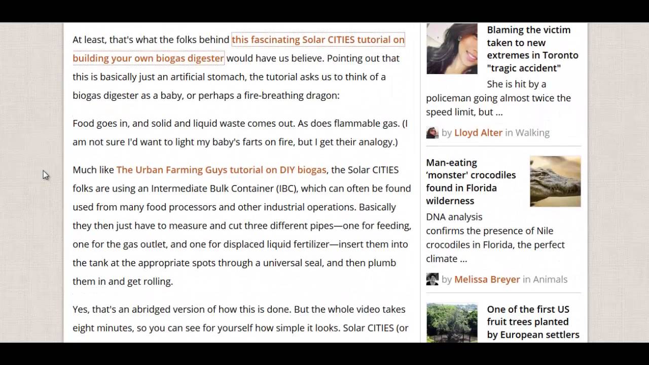 Easy DIY Biogas Generator For Your Home - YouTube