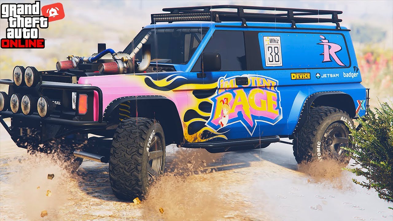 GTA V ONLINE - tunando o annis helion off road - YouTube