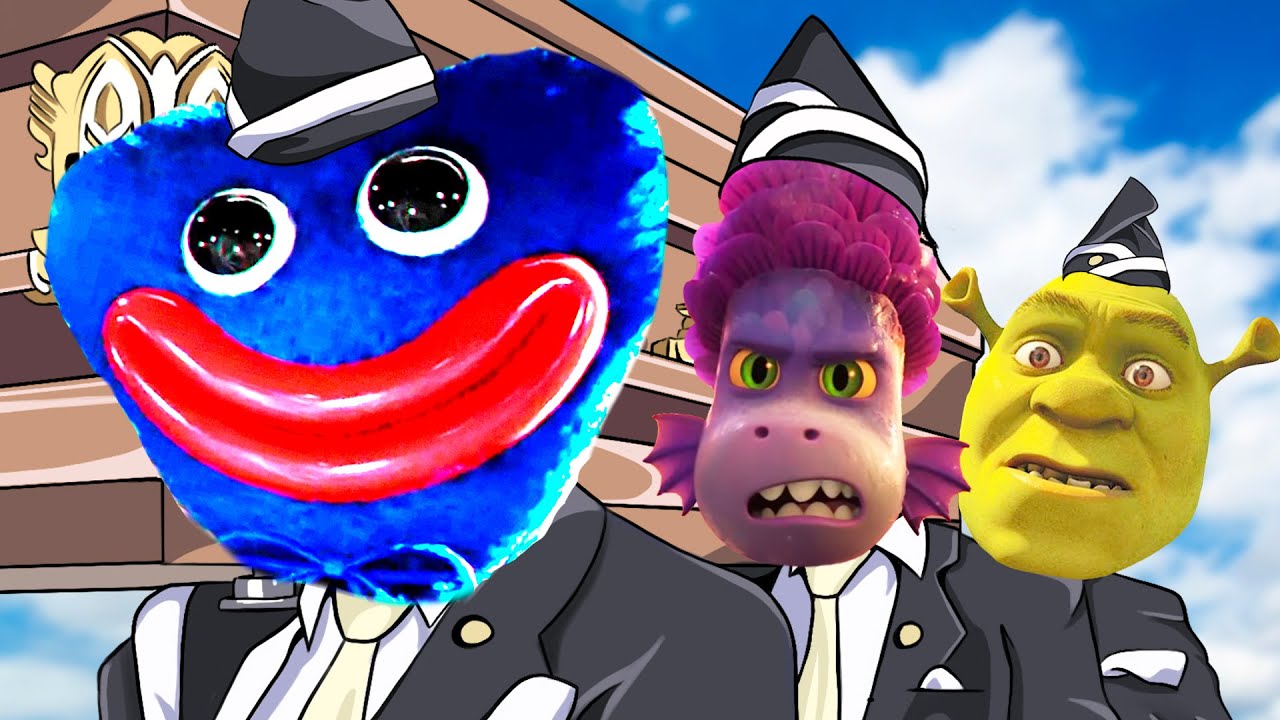 Poppy Playtime, Pixar's Luca 2021, Shrek - Coffin Dance (Song) - YouTube