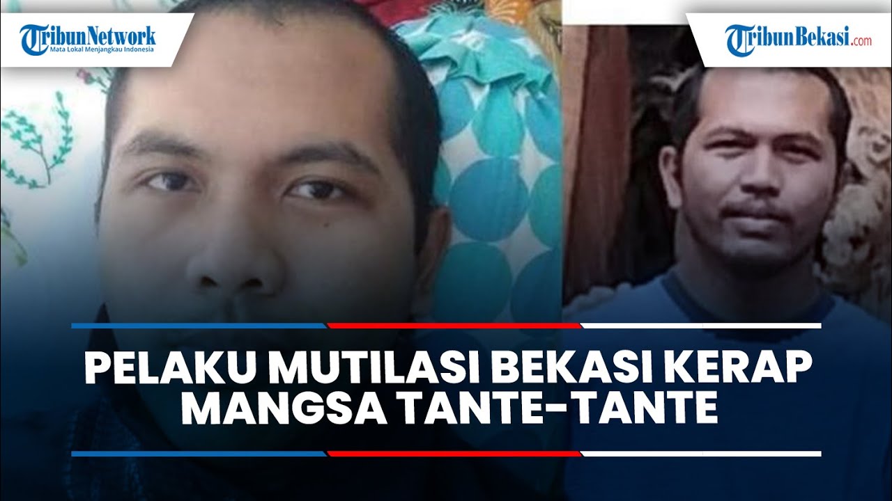 Pelaku Mutilasi di Bekasi Kerap Mangsa Tante-tante di Aplikasi Kencan - YouTube