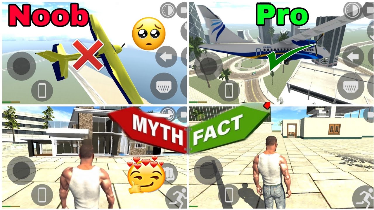 Pro😎 Vs Noob😁 Busting | Top Myth Fact🔥 Indian Bike Driving 3D🎮 | New House🏠Secret Code - YouTube