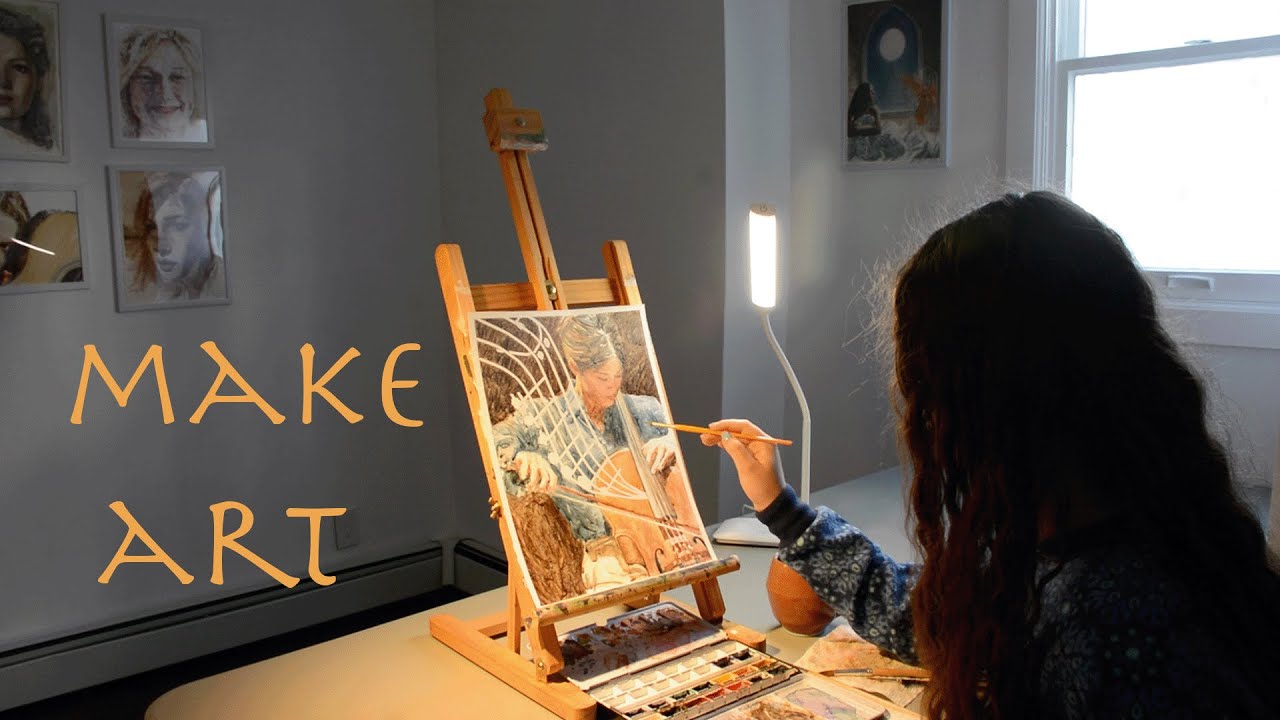 You're an artist, so go paint - YouTube